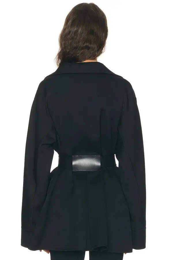 Alaïa Alaa Wrap Jacket - Noir