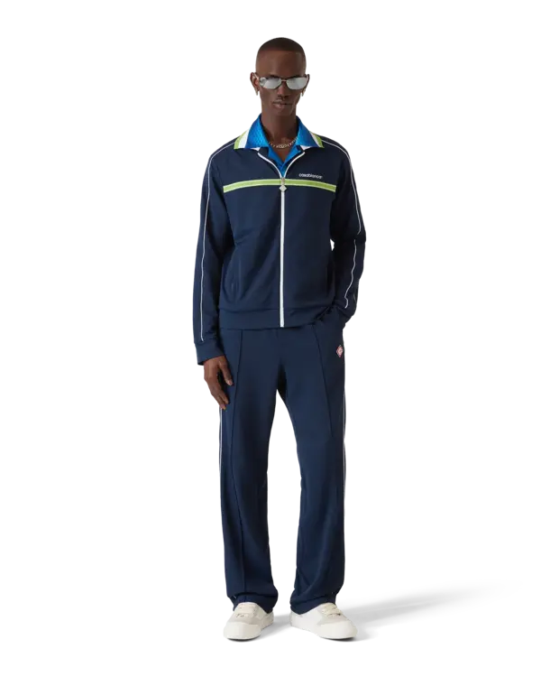 Casablanca Piqué Track Jacket - Green