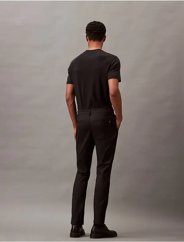 Calvin Klein Tech Slim Stretch Woven Chino - Black Beauty