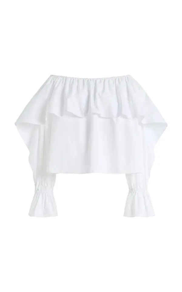 Françoise Sadie Cotton Yop - White