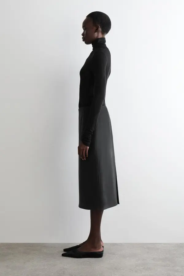 Cos Wool Zibeline Pencil Skirt