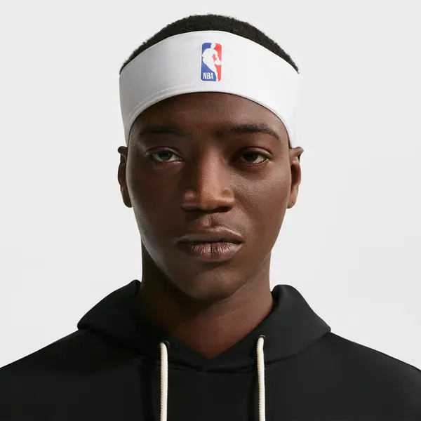 Nike Fury Classic Dri-fit Nba Headband - White