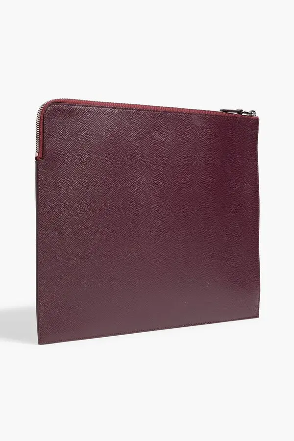Dunhill Cadogan Printed Pebbledleather Pouch