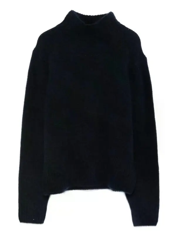 Hemisphere Funnel-neck Sweater