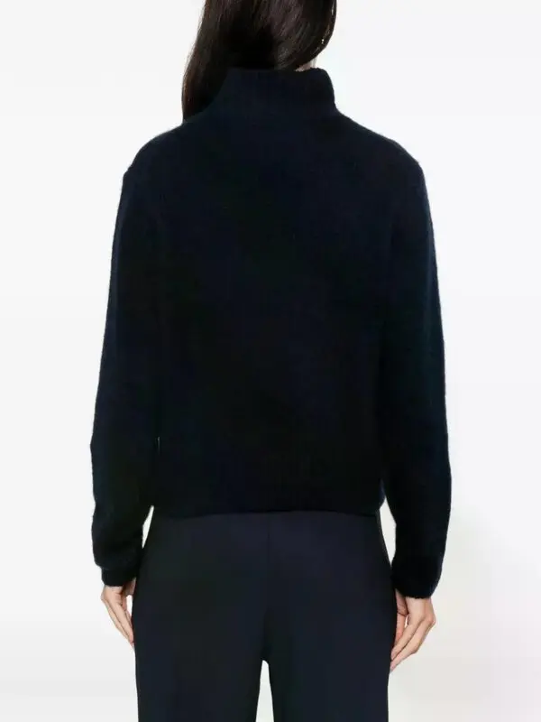 Hemisphere Funnel-neck Sweater