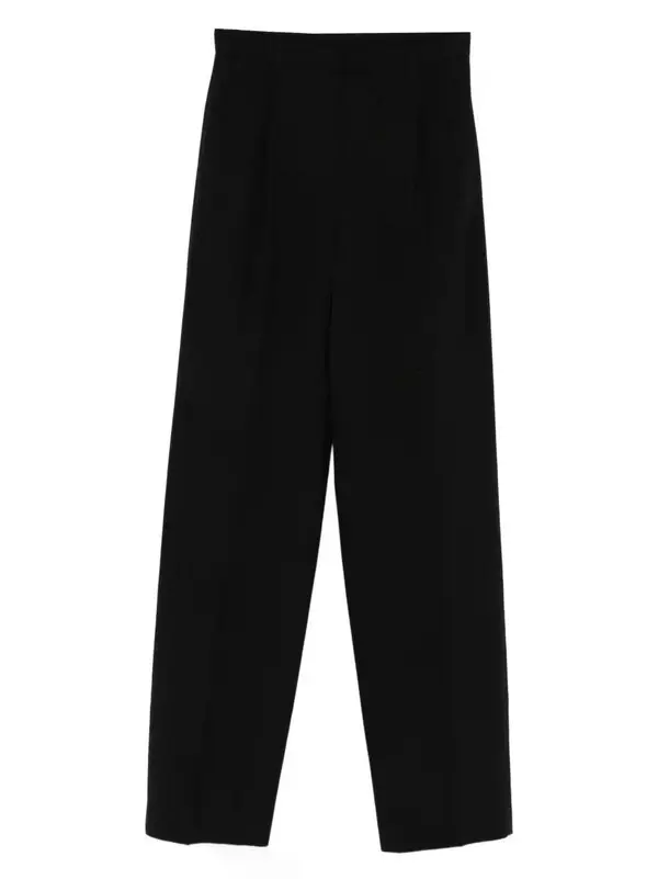 MAISON MARGIELA Pleated Straight Leg Trousers