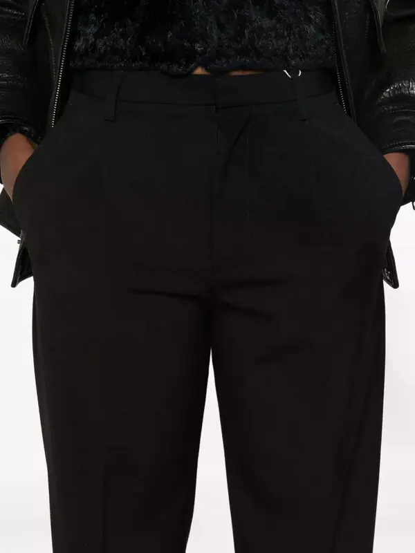 MAISON MARGIELA Pleated Straight Leg Trousers