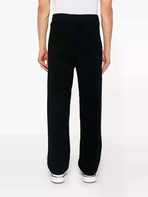 PALM ANGELS X MONCLER Waffle-knit Sweatpants