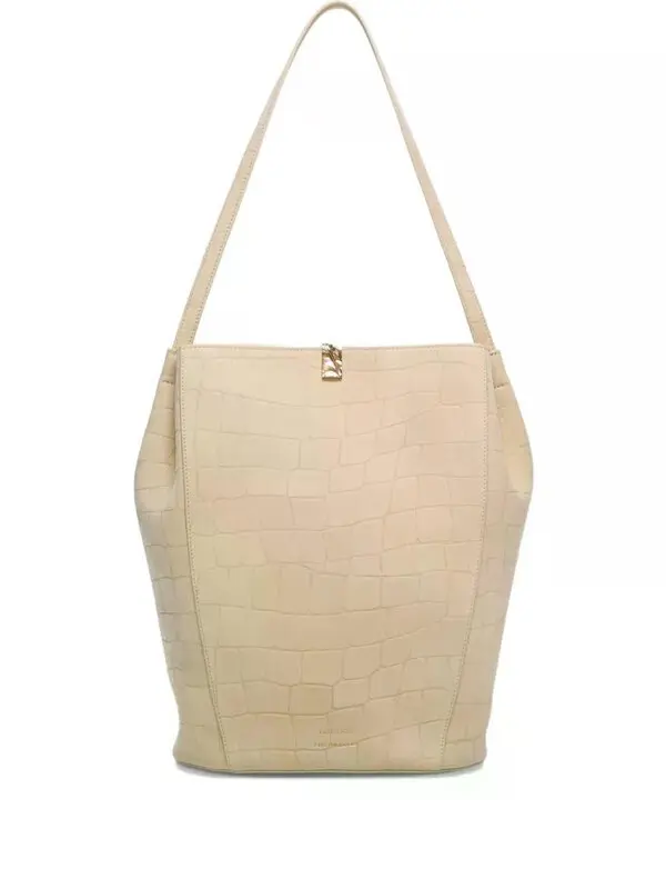 Loulou De Saison Audrey Embossed Shoulder Bag