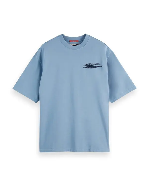 Scotch & Soda Loose-fit Artwork Tee