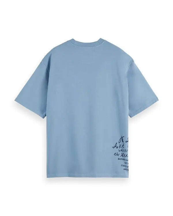 Scotch & Soda Loose-fit Artwork Tee