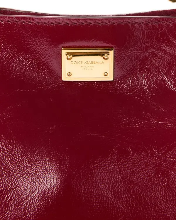 Dolce & Gabbana Leather Top Handle Bag