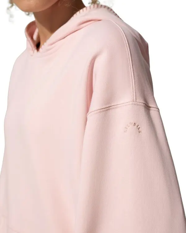 Lilysilk Seamflow Douceur Hoodie - Blush-pink