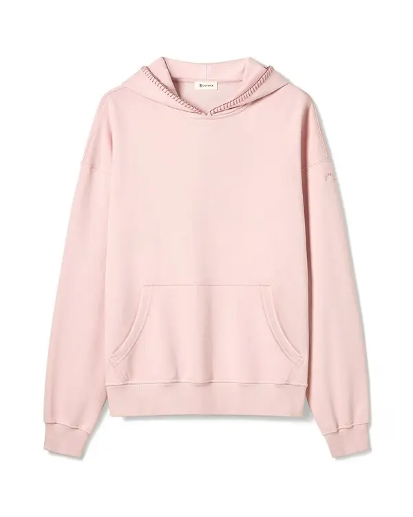 Lilysilk Seamflow Douceur Hoodie - Blush-pink