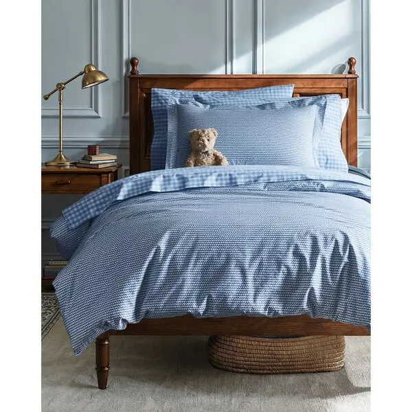 PETITE PLUME La Mer Percale Duvet Set, King