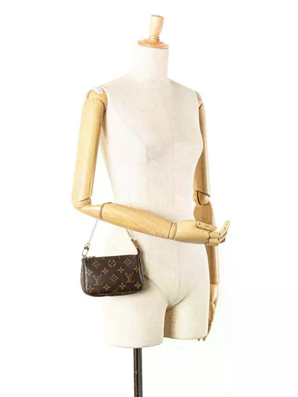 LOUIS VUITTON 2013 Monogram Mini Pochette Accessoires Handbag