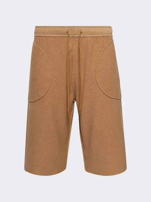 MAISON MARGIELA Sweat Shorts - Camel
