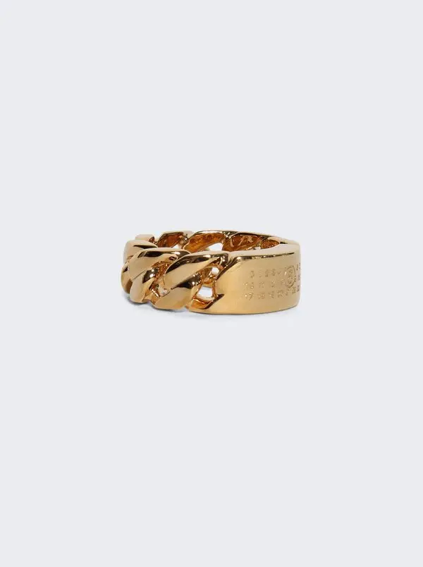 Maison Margiela Ring In Gold - 40% Off | Editorialist