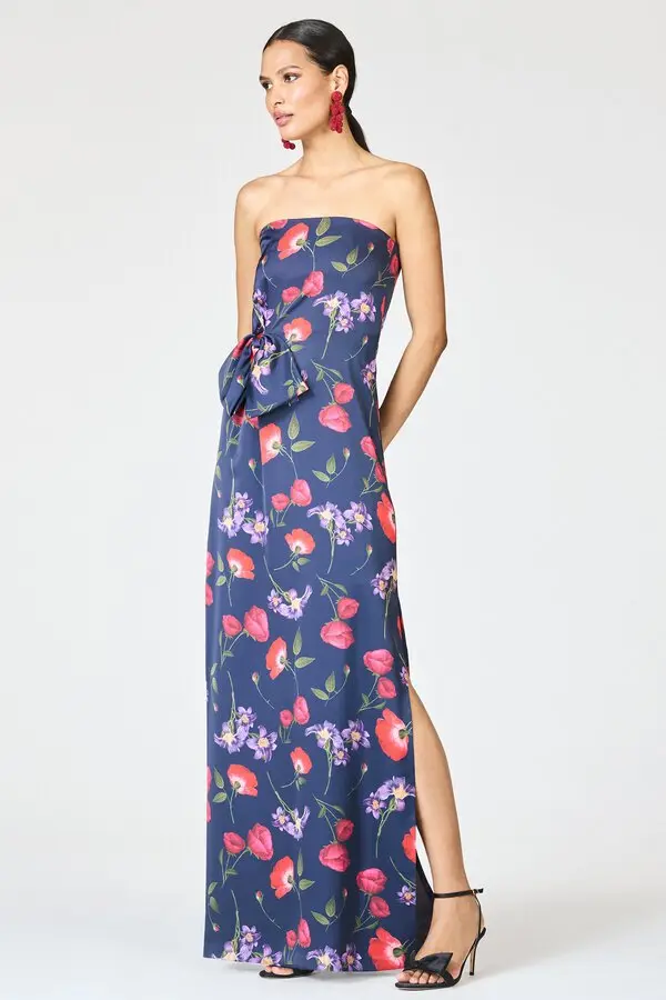 Sachin & Babi Monroe Floral Print Gown