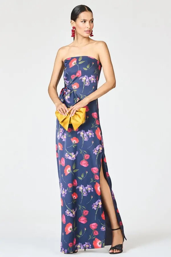Sachin & Babi Monroe Floral Print Gown