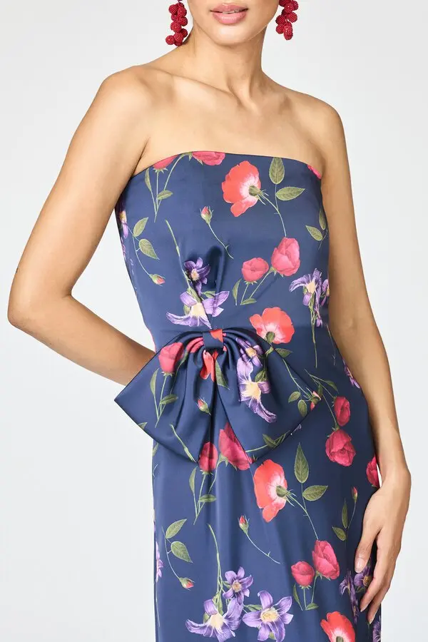 Sachin & Babi Monroe Floral Print Gown