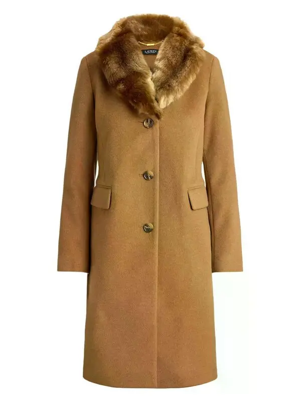 Ralph Lauren Shawl-collar Button Coat
