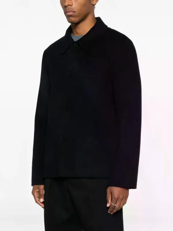 Sandro Wool Blend Worker Jacket