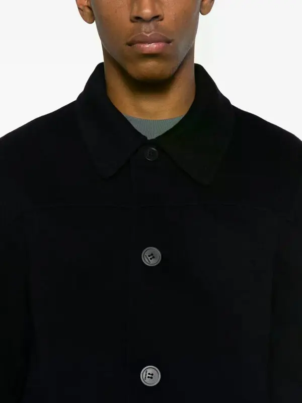 Sandro Wool Blend Worker Jacket