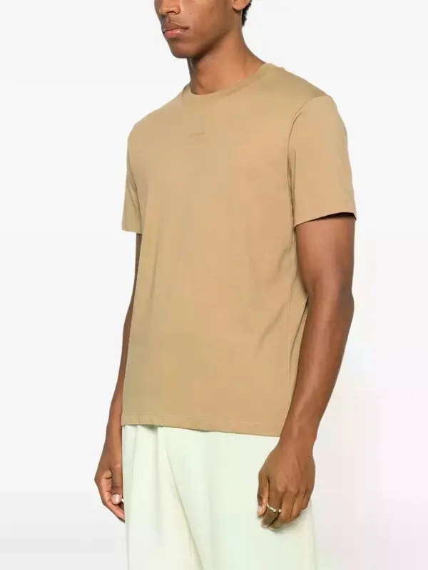 Sandro Cotton T-shirt - Neutrals