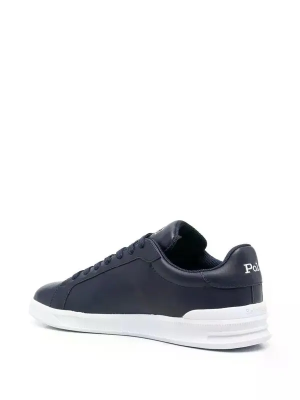 Polo Ralph Lauren Pony Logo Low-top Sneakers - Blue