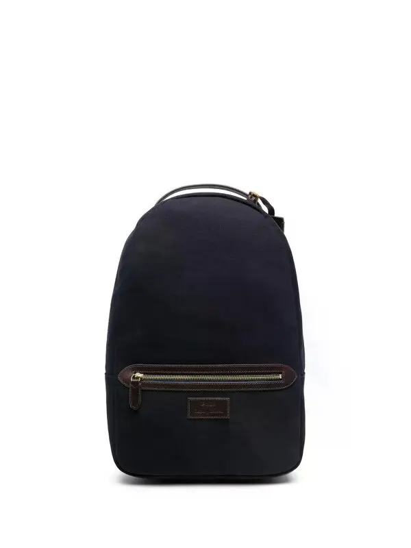 Polo Ralph Lauren Logo-patch Backpack - Blue