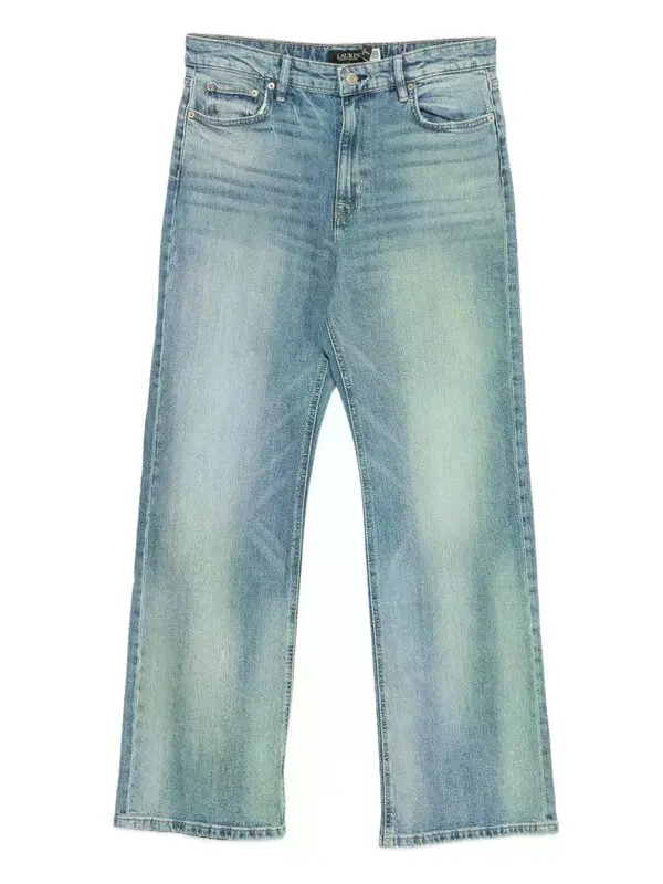 Ralph Lauren Logo-patch Faded Jeans