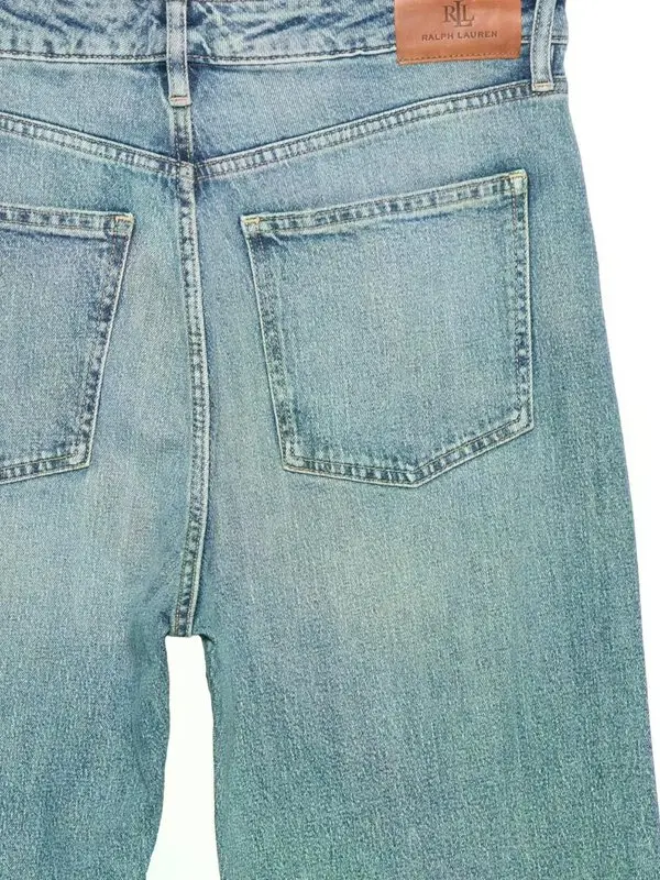 Ralph Lauren Logo-patch Faded Jeans