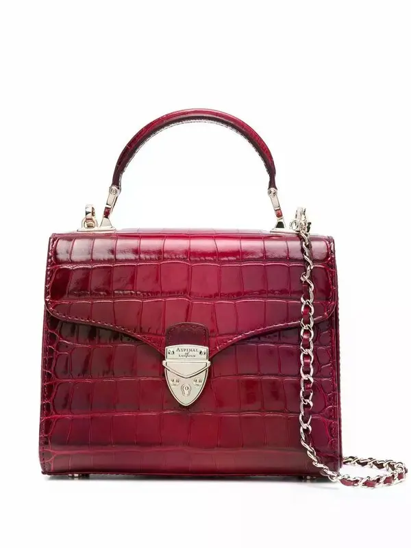 ASPINAL OF LONDON Midi Mayfair Top-handle Bag