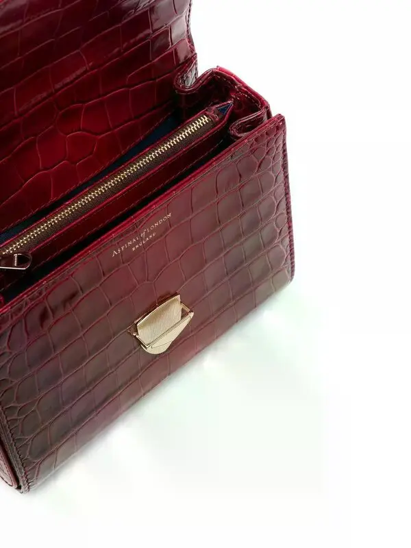 ASPINAL OF LONDON Midi Mayfair Top-handle Bag