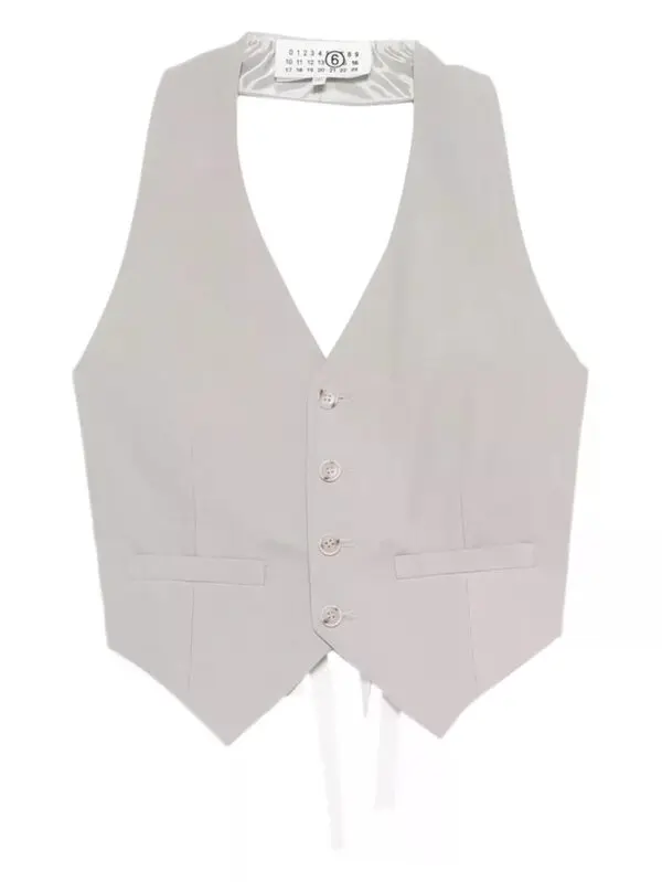 MAISON MARGIELA Light V-neck Waistcoat