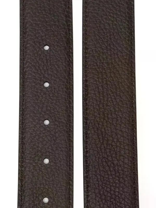 FERRAGAMO Reversible Leather Belt