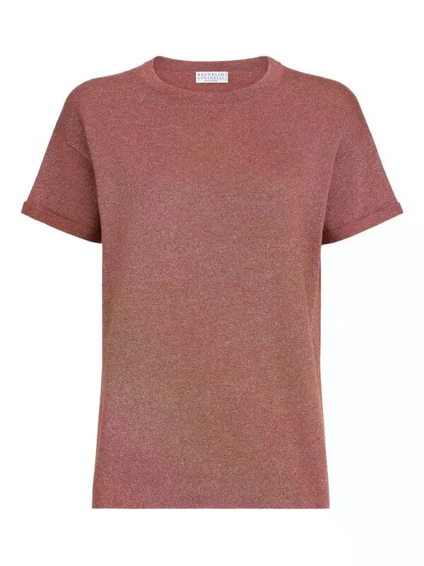 Brunello Cucinelli Crew-neck T-shirt - Red
