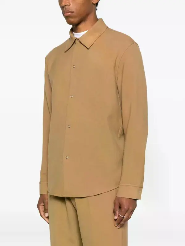 Sandro Long-sleeved Jersey Shirt