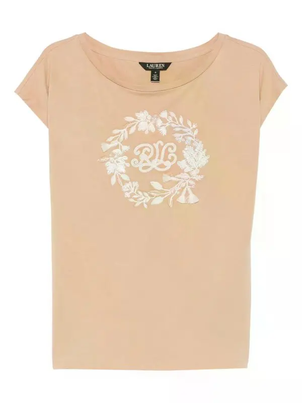 Ralph Lauren Floral Embroidered Top