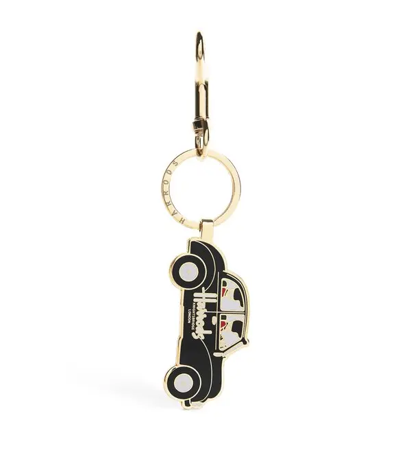 Harrods Metal Cab Keyring