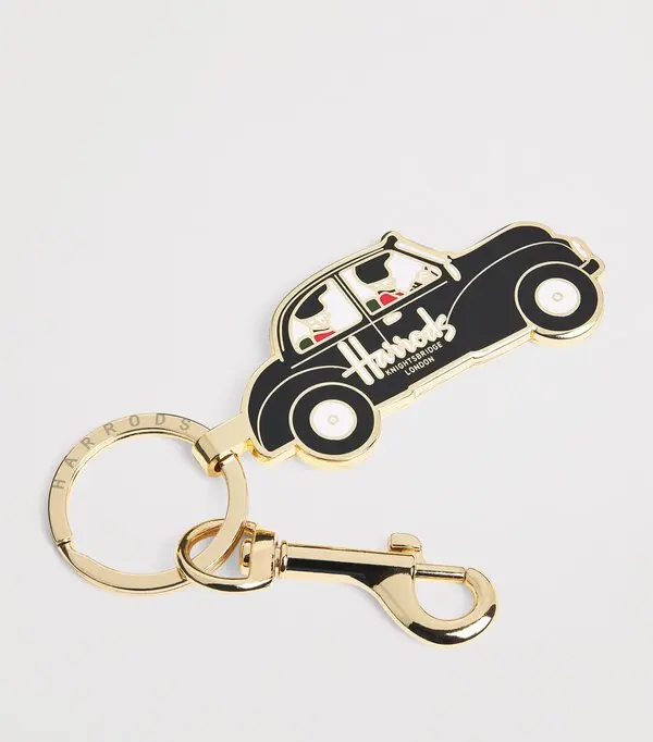 Harrods Metal Cab Keyring