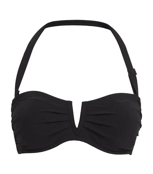 Shan Classic Bandeau Bikini Top - Black