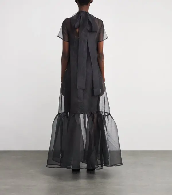 Staud Calluna Maxi Dress - Black