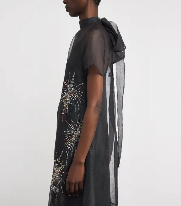 Staud Calluna Maxi Dress - Black