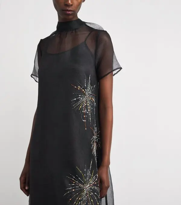 Staud Calluna Maxi Dress - Black