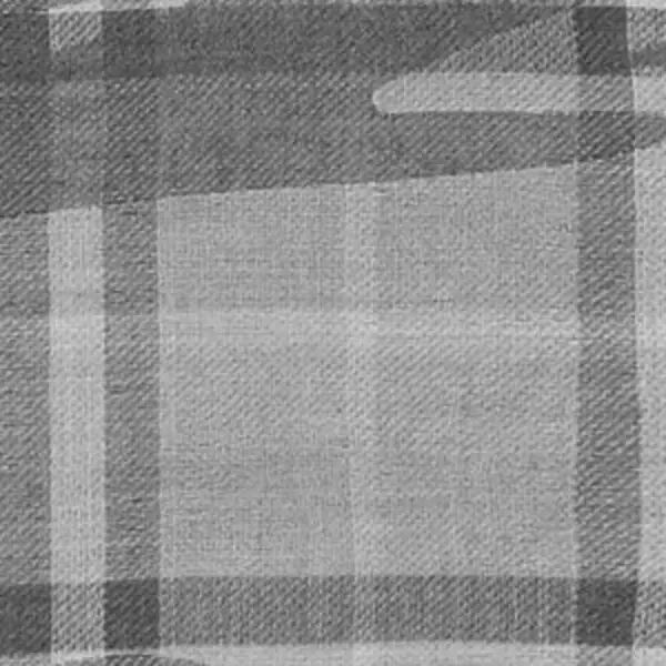 Burberry Wool-silk Ekd Check Scarf - Grey