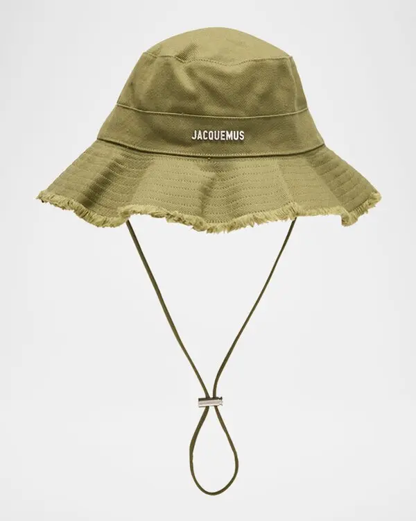Jacquemus Le Bob Artichaut Bucket Hat - Khaki