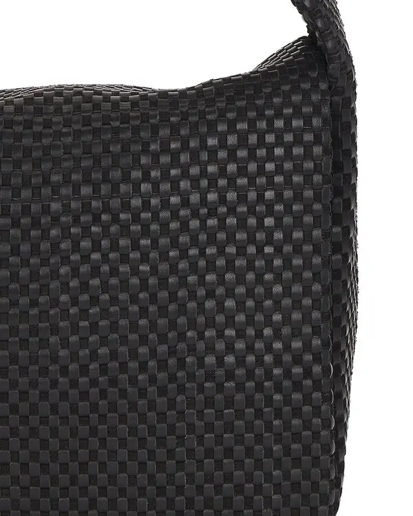 ST. AGNI Lattice Everyday Shoulder Bag - Black