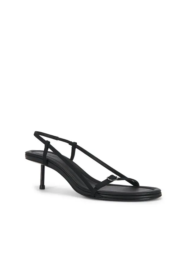 ST. AGNI Petit Belt Slingback Heel